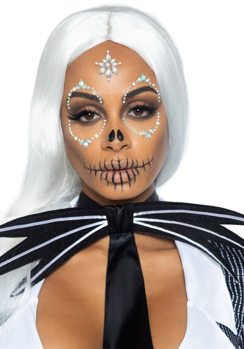 Skeleton face and chest jewels – legavenue.eu